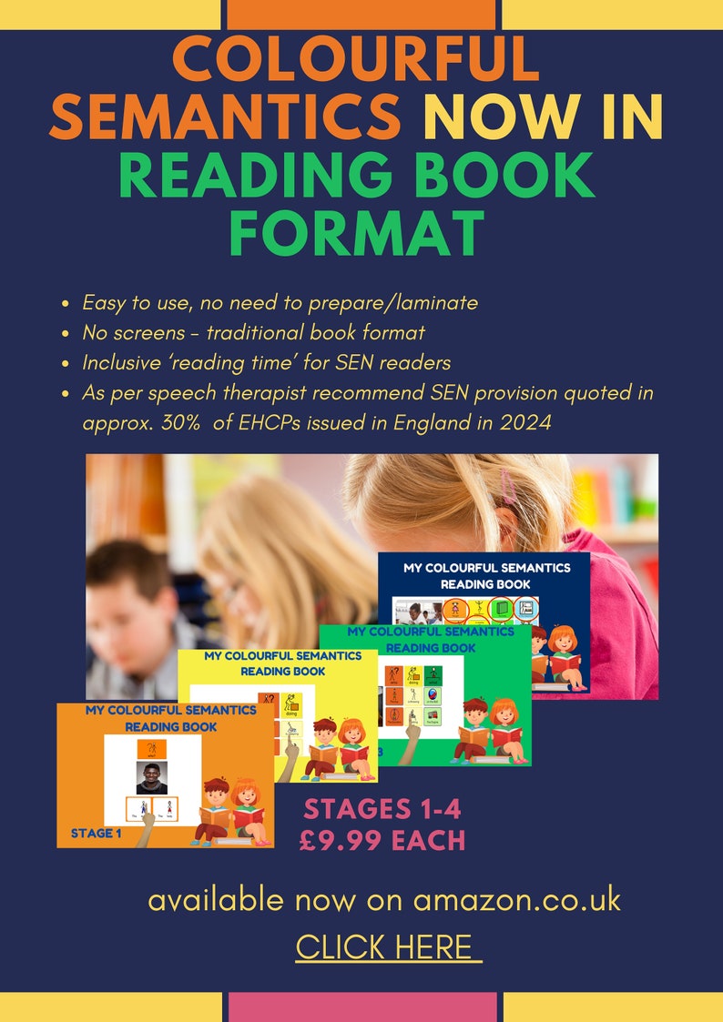 Colourful Semantics Stages 1-4 - Etsy