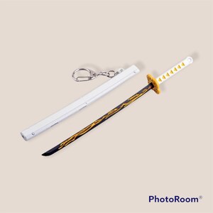 Anime Ninja Katana Toy Sword Keychains not Sharp With Free Keychain - Etsy