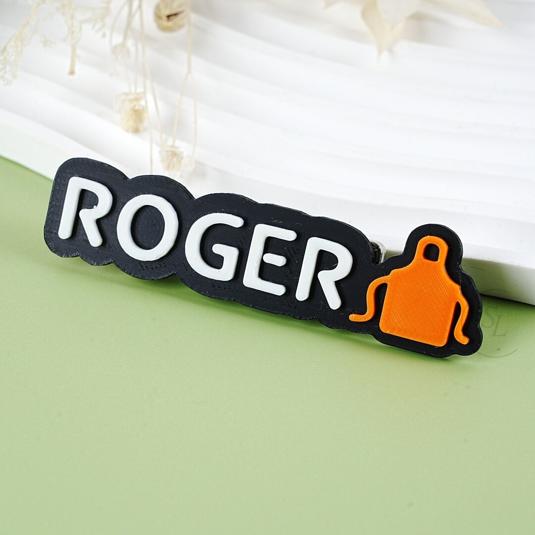 Magnetic Name Tag, Chef Name Badges, Custom Work Name Badge ...