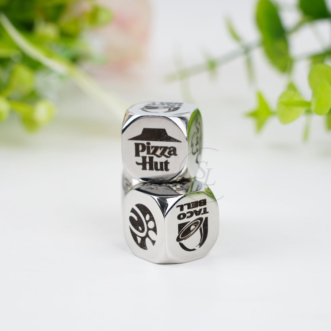 Fast Food Decision Dice, Eat What Dice Game, Couples Date Night Dice ...
