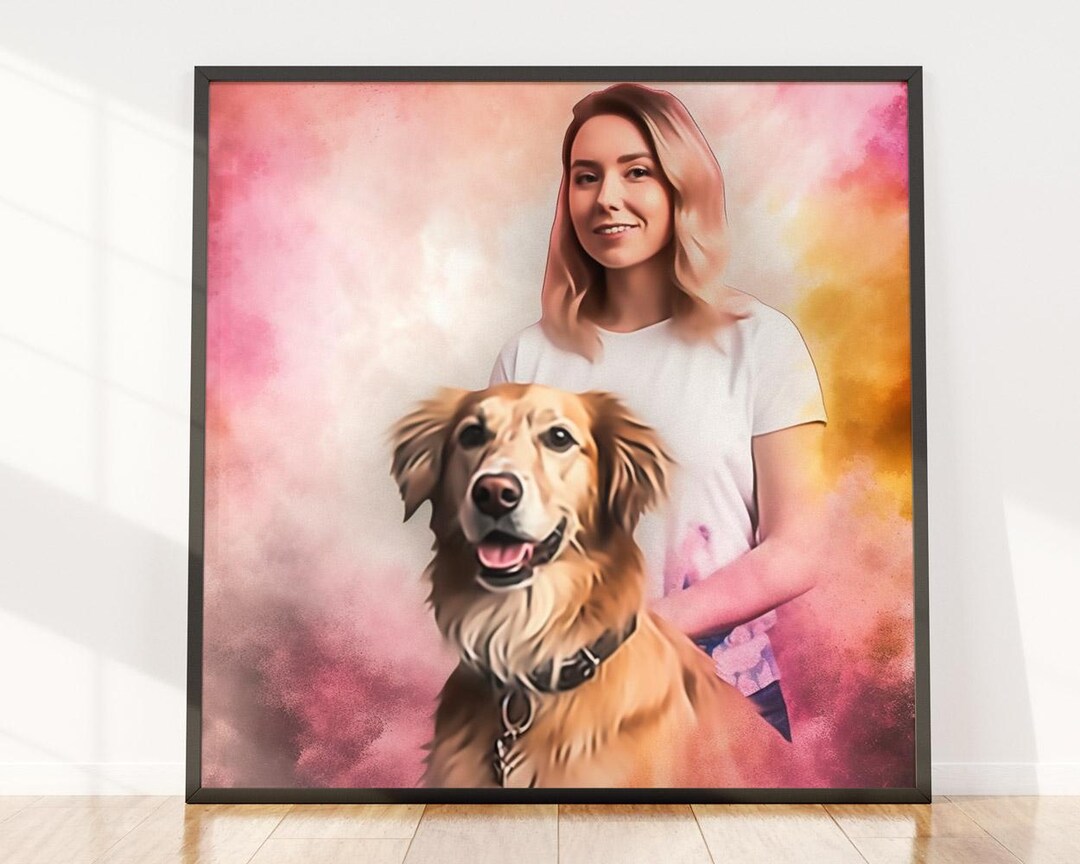 Dog Wall Art High-quality Dog Photo Print Realistic Dog Photography Pet ...
