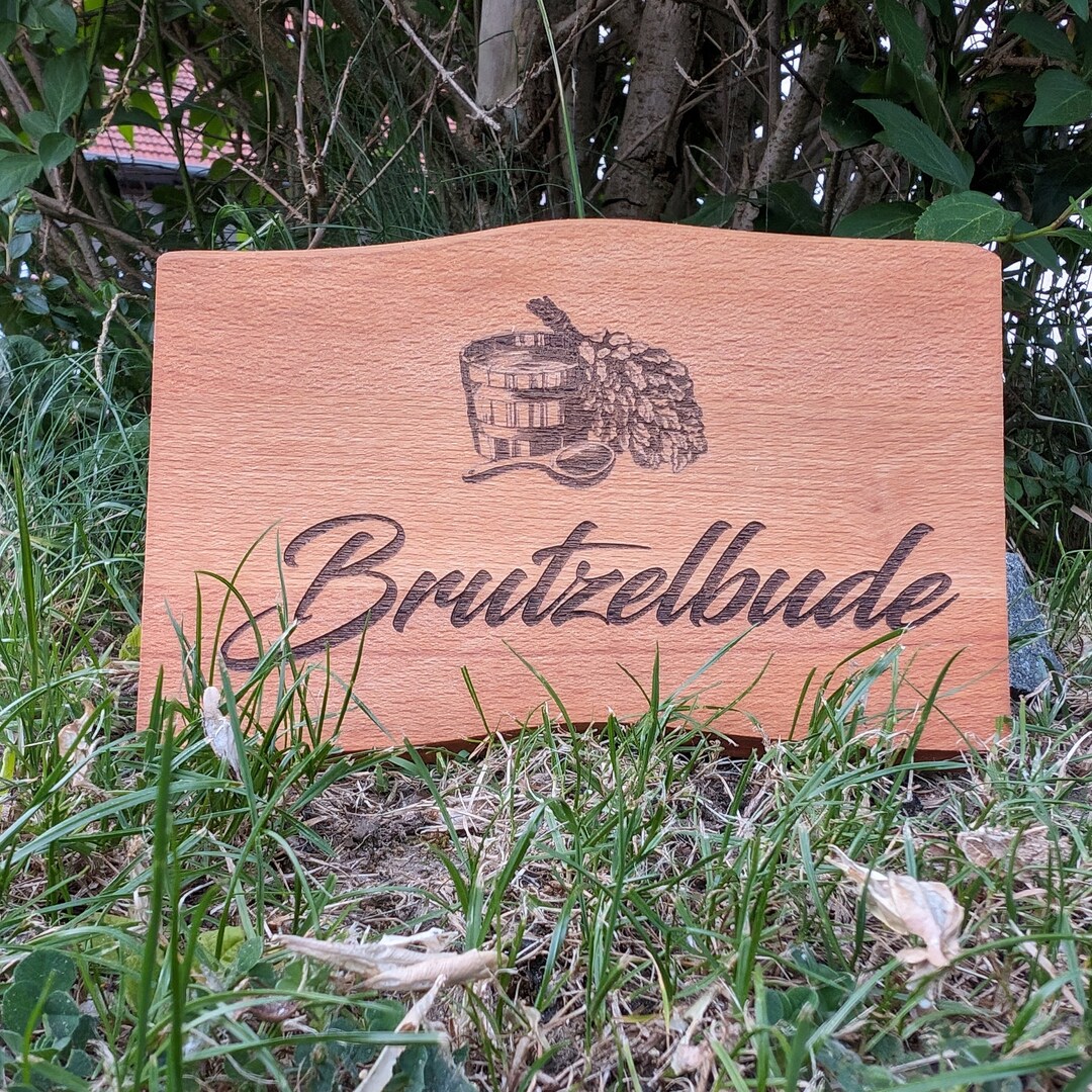Sauna Sign Bruzelbude Sauna Infusion Schauna Sign Wooden Sign ...