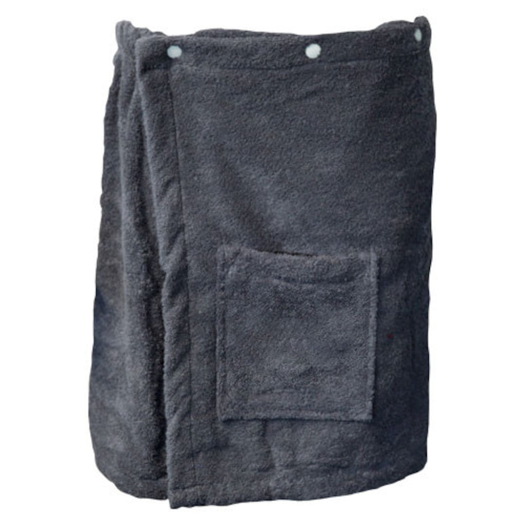 Sauna Kilt Sauna Anthracite Men's Sauna Kilt Terry Cloth Sauna Kilt ...