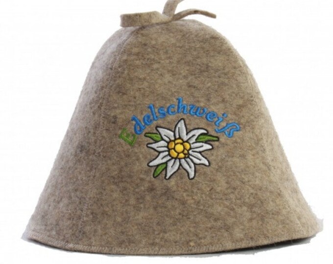 Sakura Sauna Hat From Felt With Different Pattern - Etsy