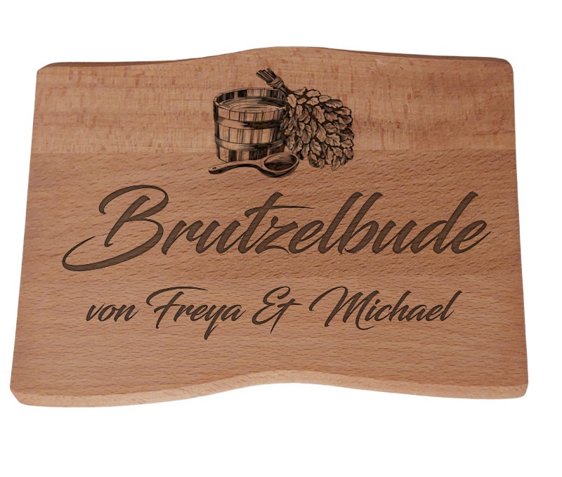 Sauna Sign Bruzelbude Sauna Infusion Schauna Sign Wooden Sign ...