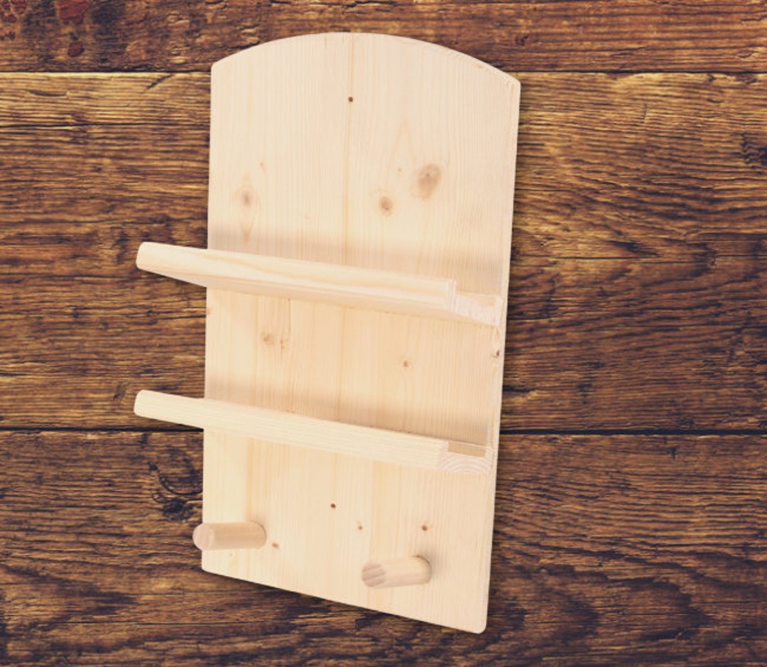 Sauna 2-piece Glasses Rack With Coat Hooks - Etsy