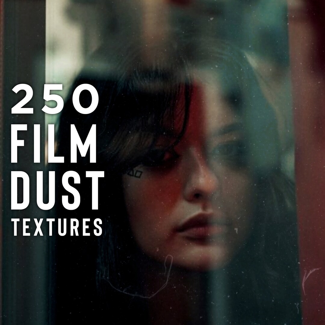 250 DUST TEXTURE OVERLAYS | Film Dust Grain and Scratch Photo Overlays ...