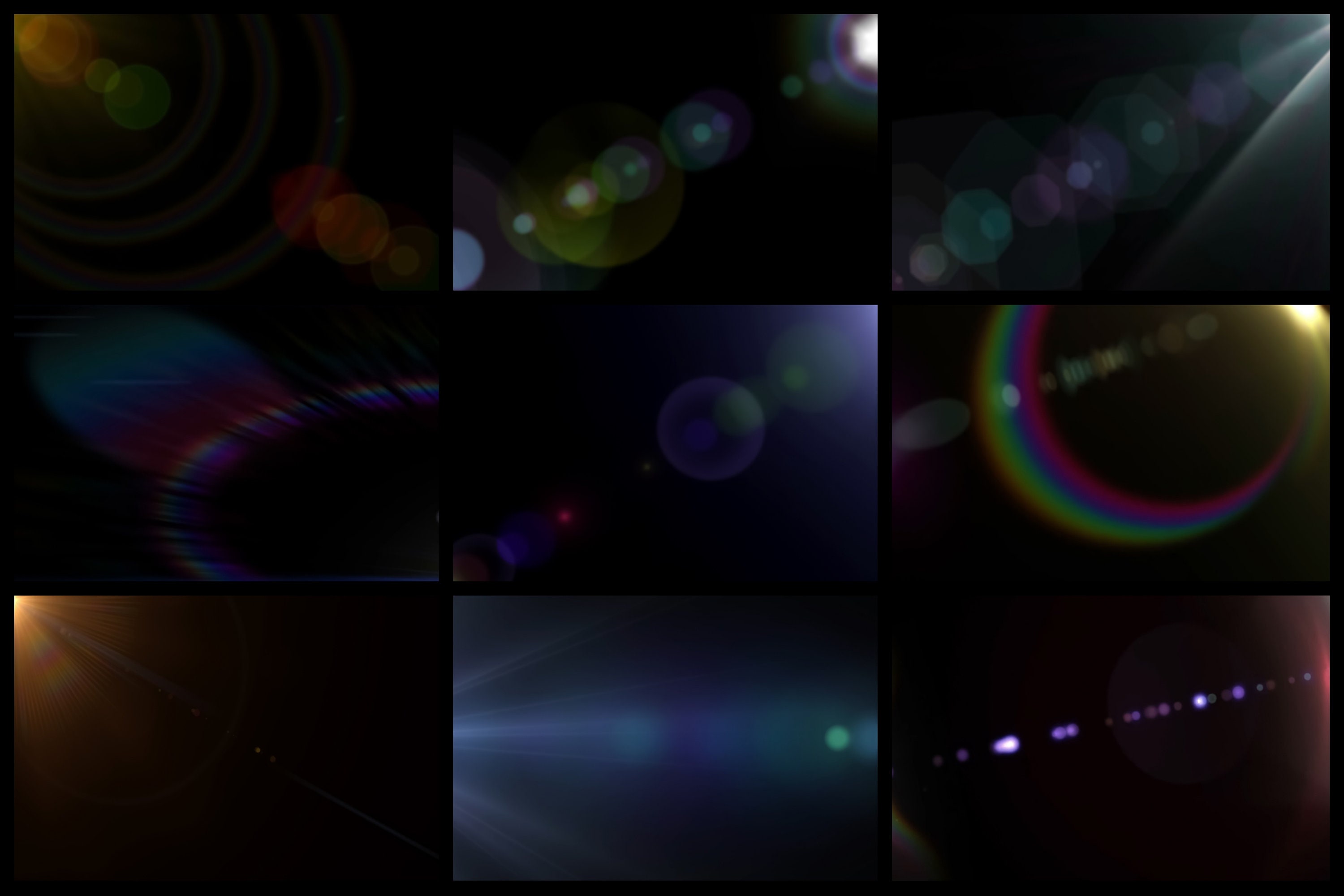 150 OPTICAL FLARE OVERLAYS | Optical Lens Flare Photo Overlays for ...