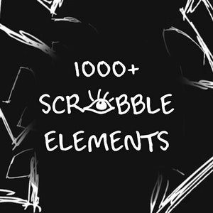 Scribble Animation Pack | 1000+ Animation Elements - Etsy
