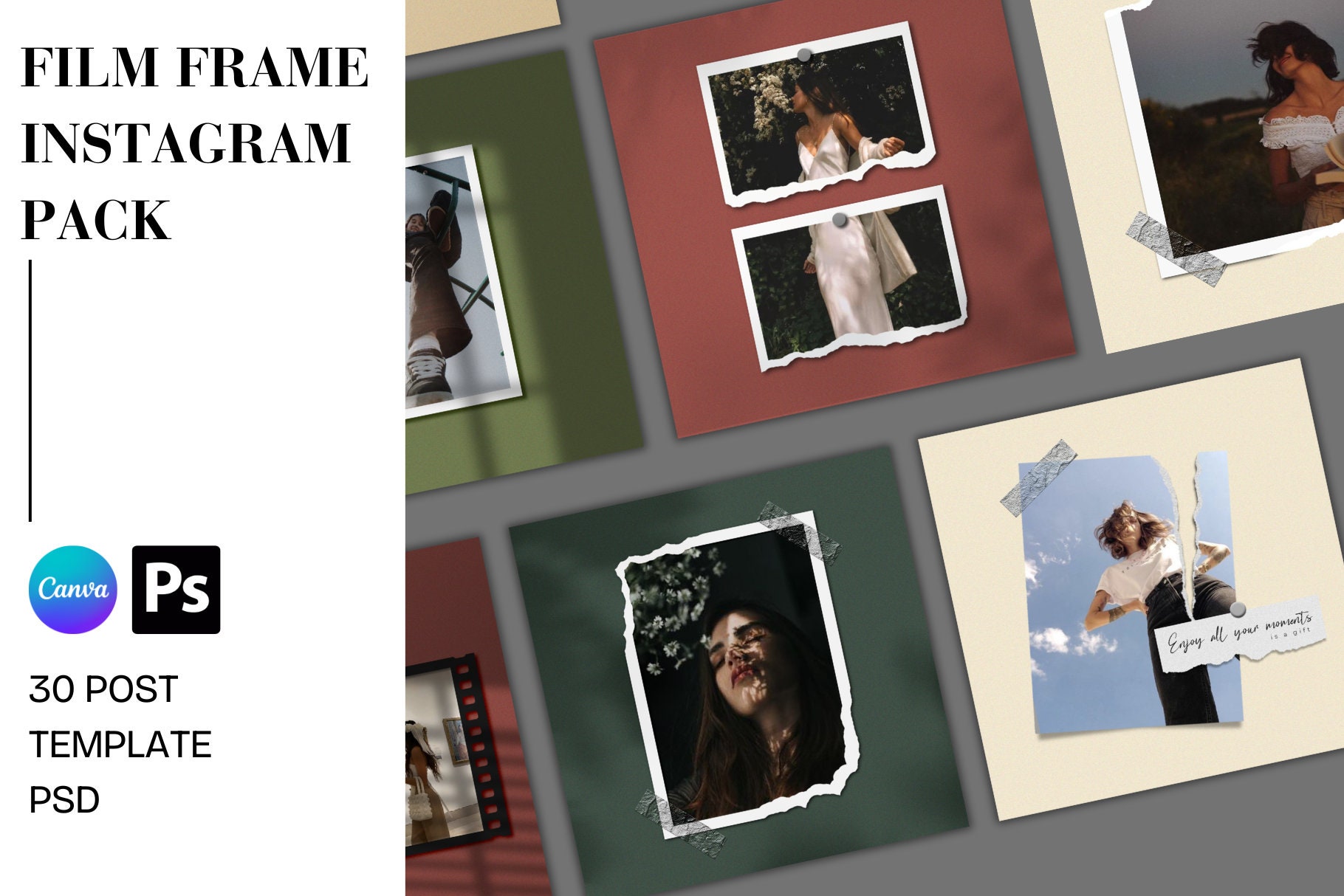 Film Frame Instagram | Instagram Film Frame Overlay | Instagram ...
