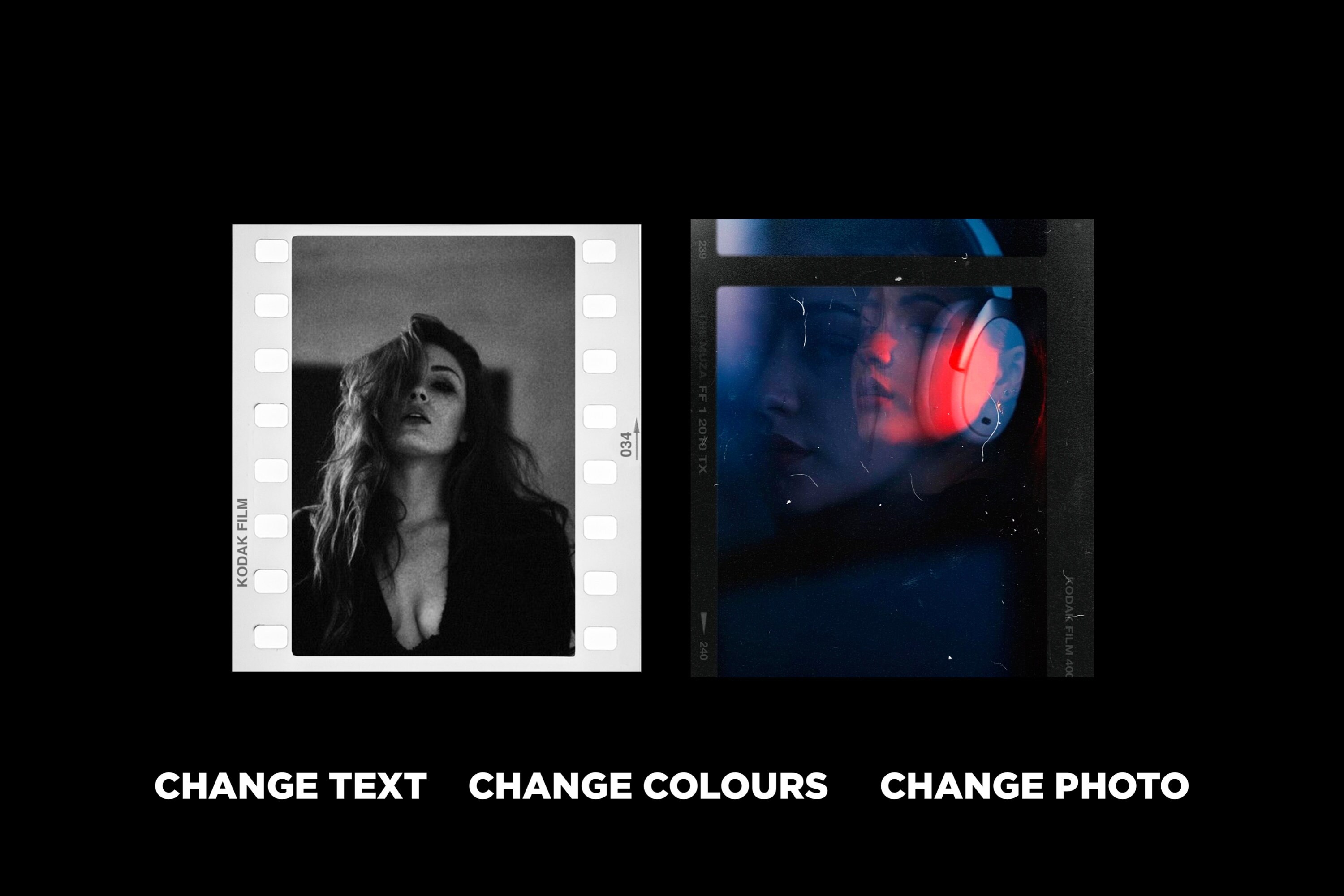 Instant Film Frame Overlay | Film Frame Overlay - Etsy