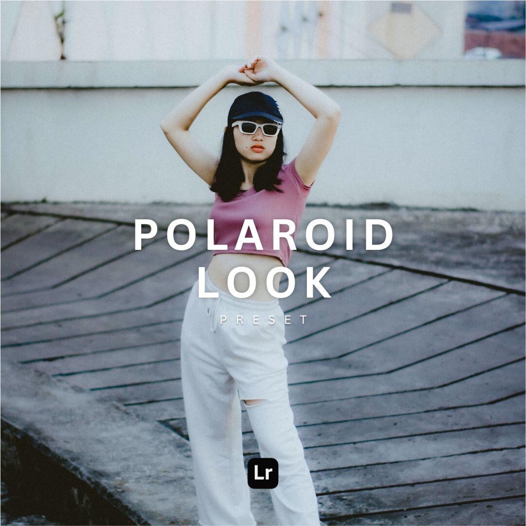 Polaroid Look Preset | Disposable Film Preset | Analog Grain Filter ...