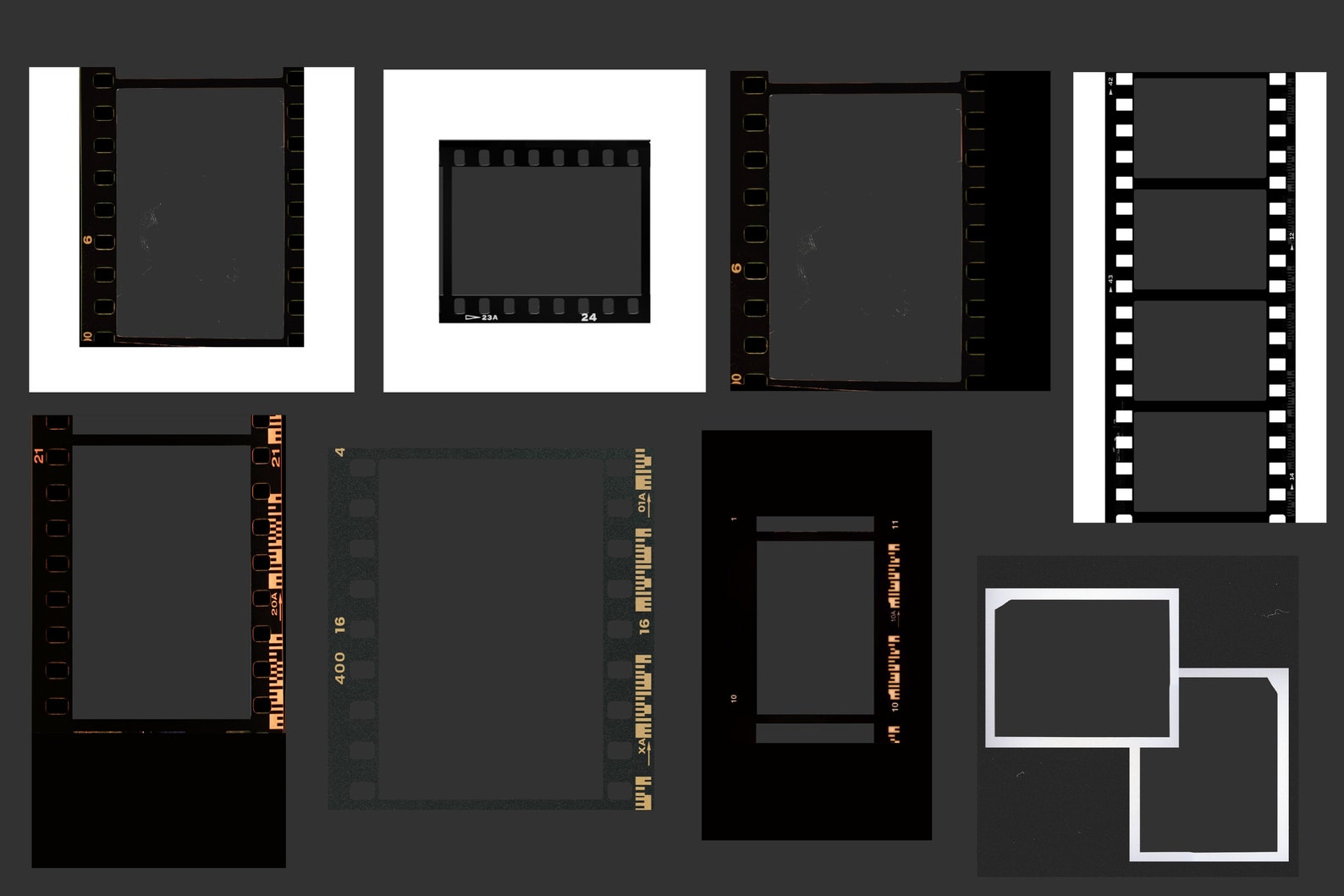 150+ ANALOG FILM FRAME | Negative Film Frames Kit, Insta Film, Film ...