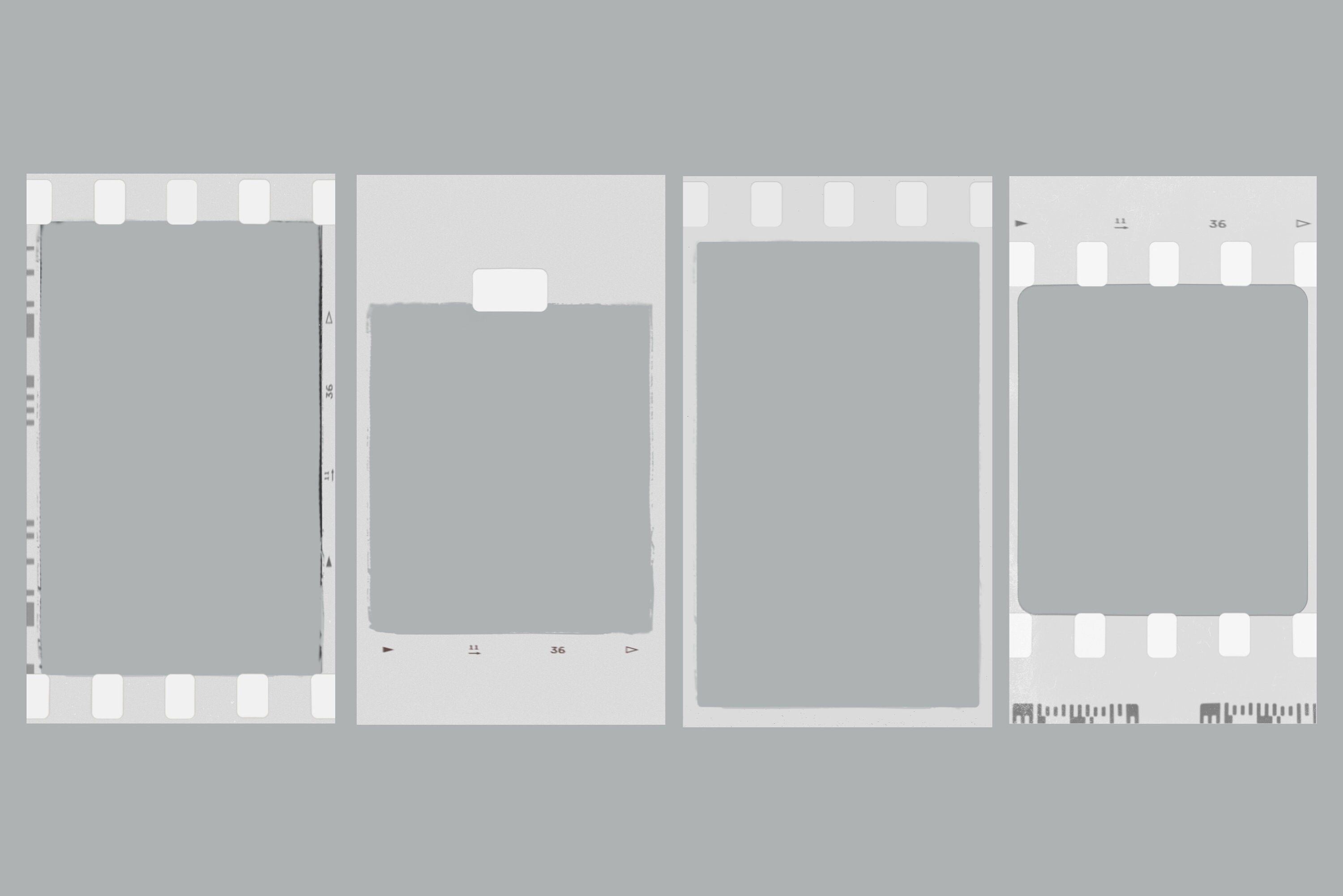 Polaroid Template Photo Collage Template Overlays