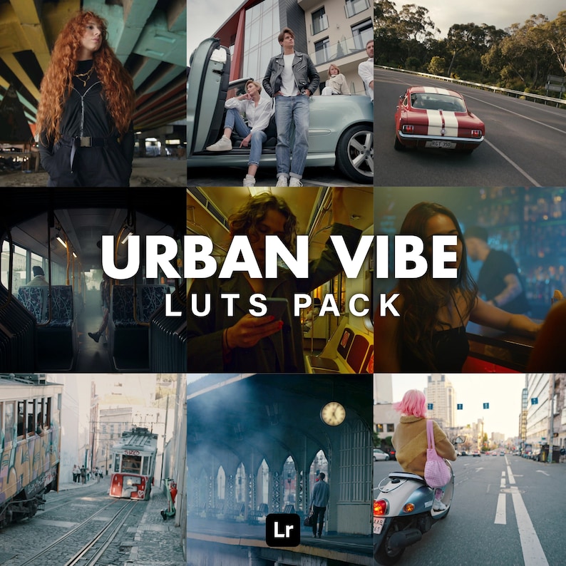 Urban Vibes LUTS for Video Color Grading | Cinematic Luts | Luts Bundle ...