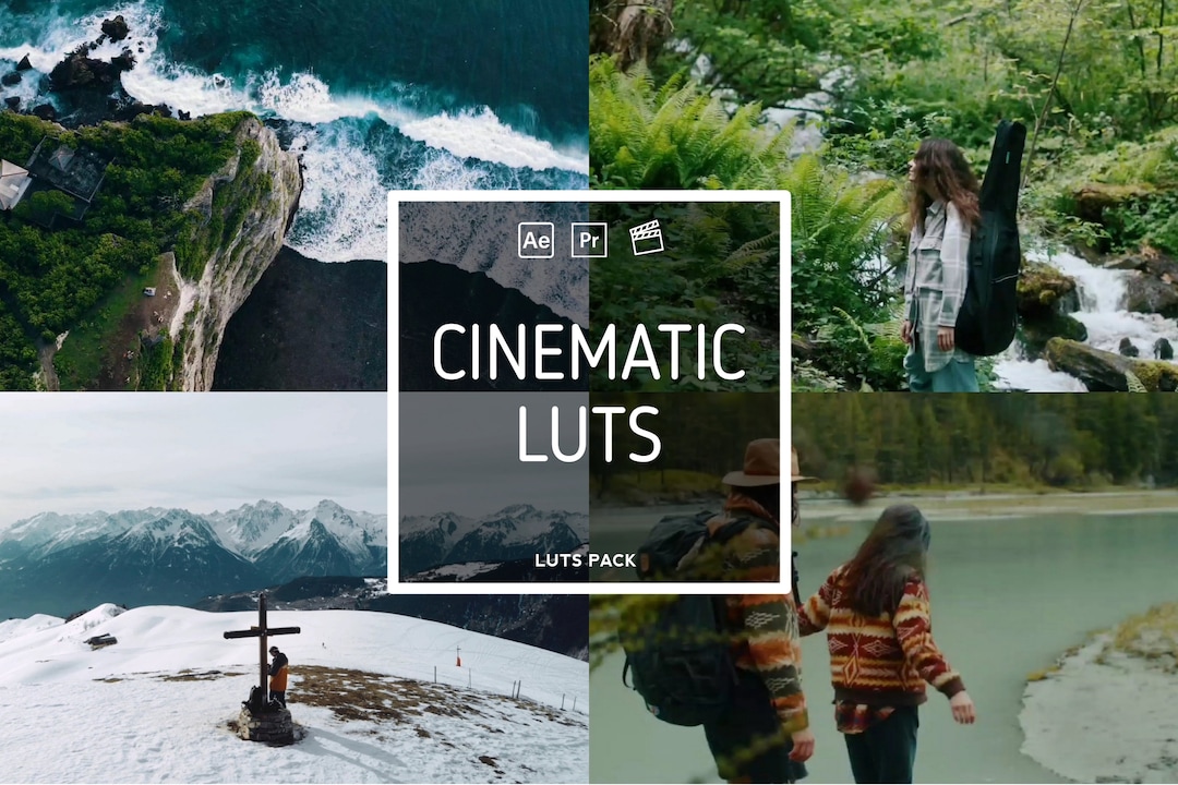 100 Cinematic LUTS Color Grading Photo and Video Mobile & - Etsy