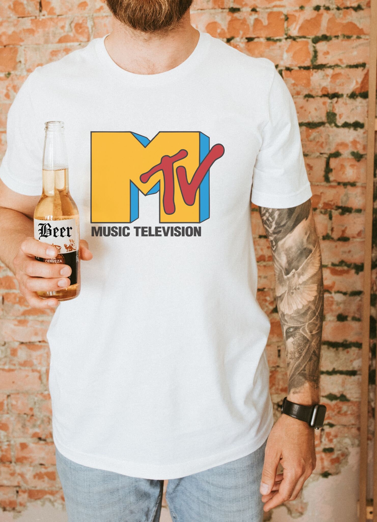 Classic Mtv Shirt, Mtv, 90's Shirt, MTV Tee Shirt, Mtv Tshirt, 80s Shirt, MTV Graphic Tee - Etsy