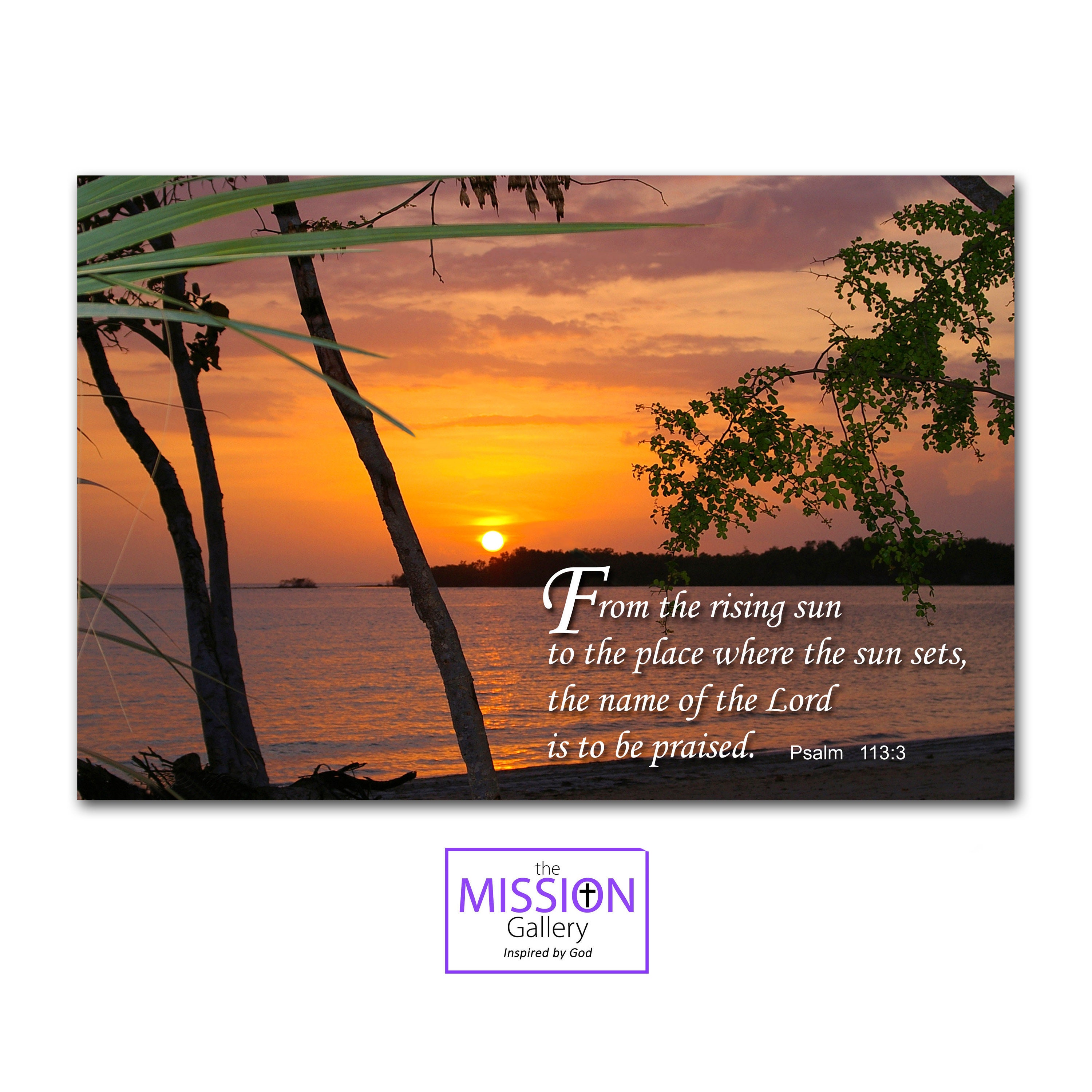 Bible Verses On Sunrise Sun Sets