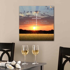 ISAIAH 12:5 Sing Praises to the Lord for He Has Done Gloriously ...