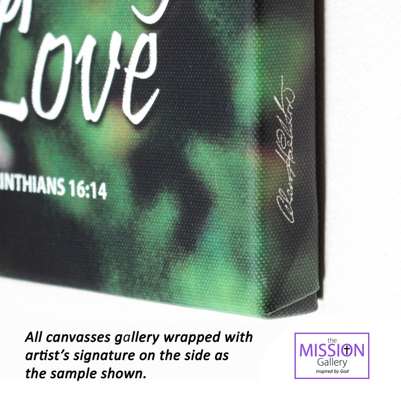 PSALM 23:1, the Lord is My Shepherd, I Shall Not Want, Scripture Canvas ...