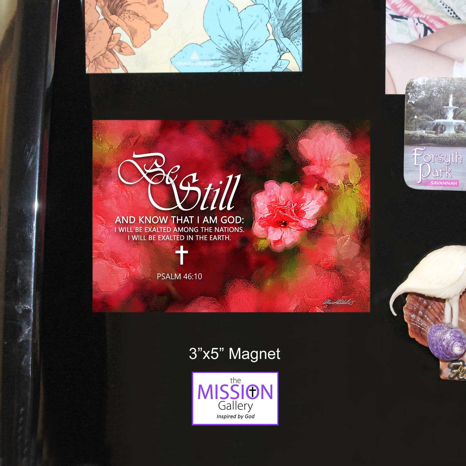 PSALM 46:10, Be Still and Know That I Am God , Scripture Canvas Wall ...