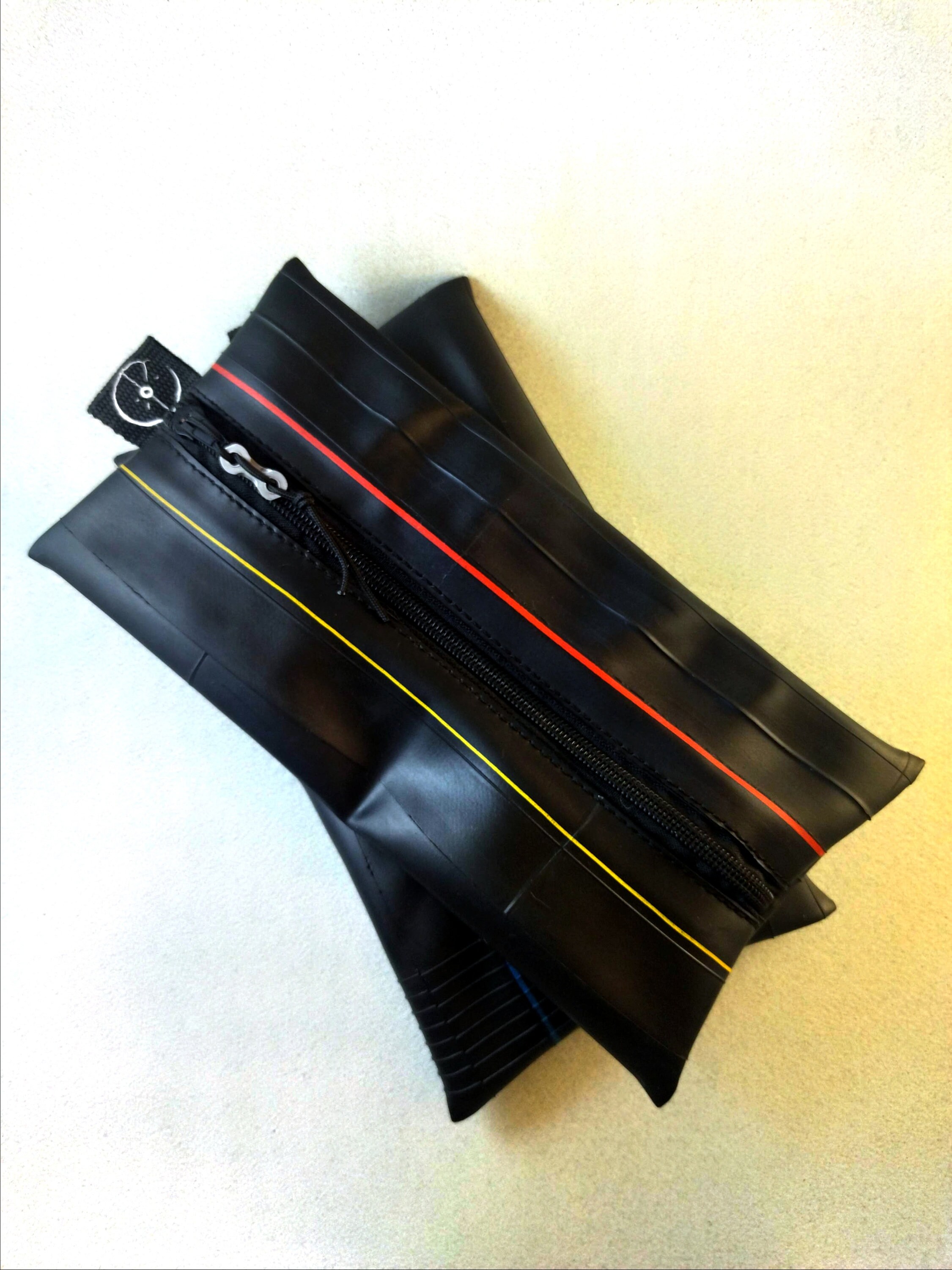 Minimalist Pouch From Recycled Inner Tube, for Traveling Essentials ...