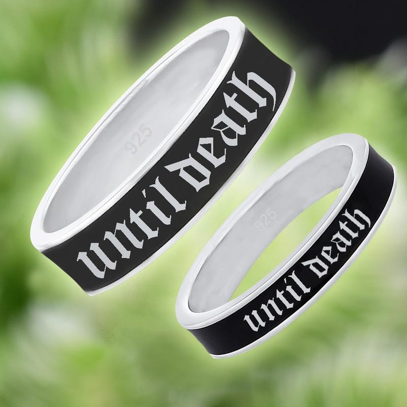 Until Death Ring - Etsy