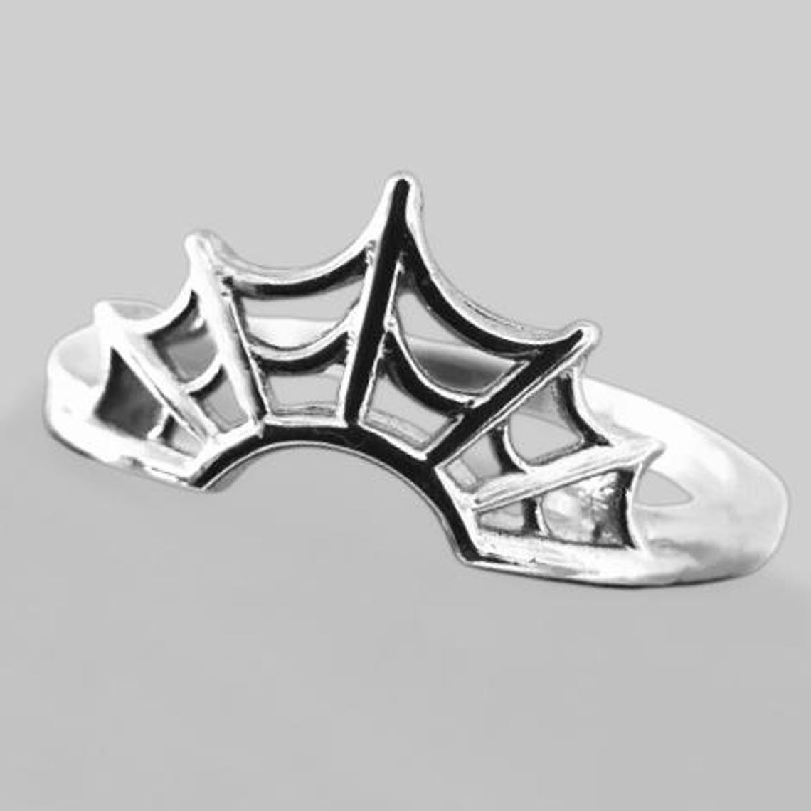 Arched Web Ring, Spider Web Ring, Minimalist Ring, Dainty Ring, Spider ...