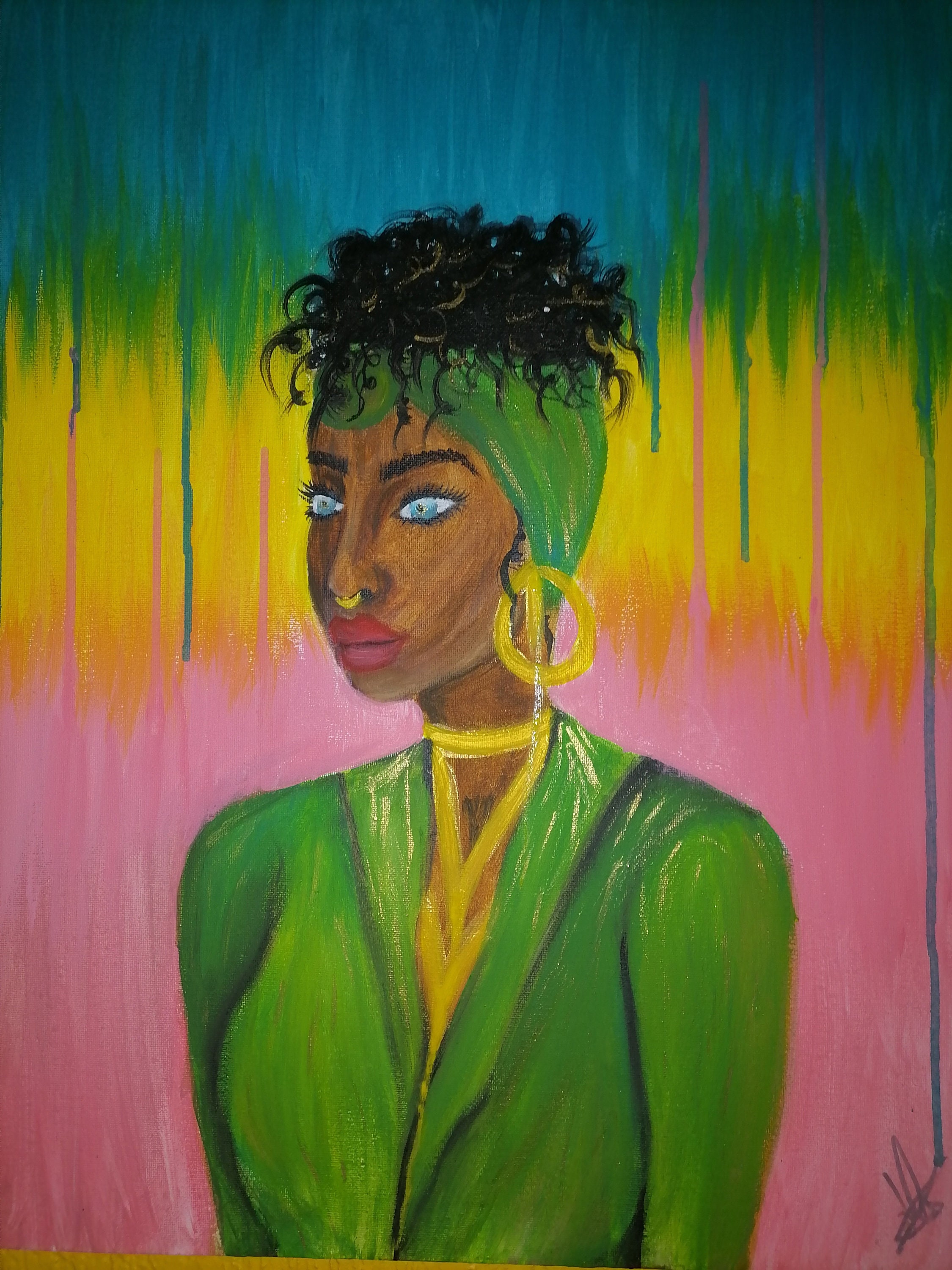 The Woman of Colors - Etsy