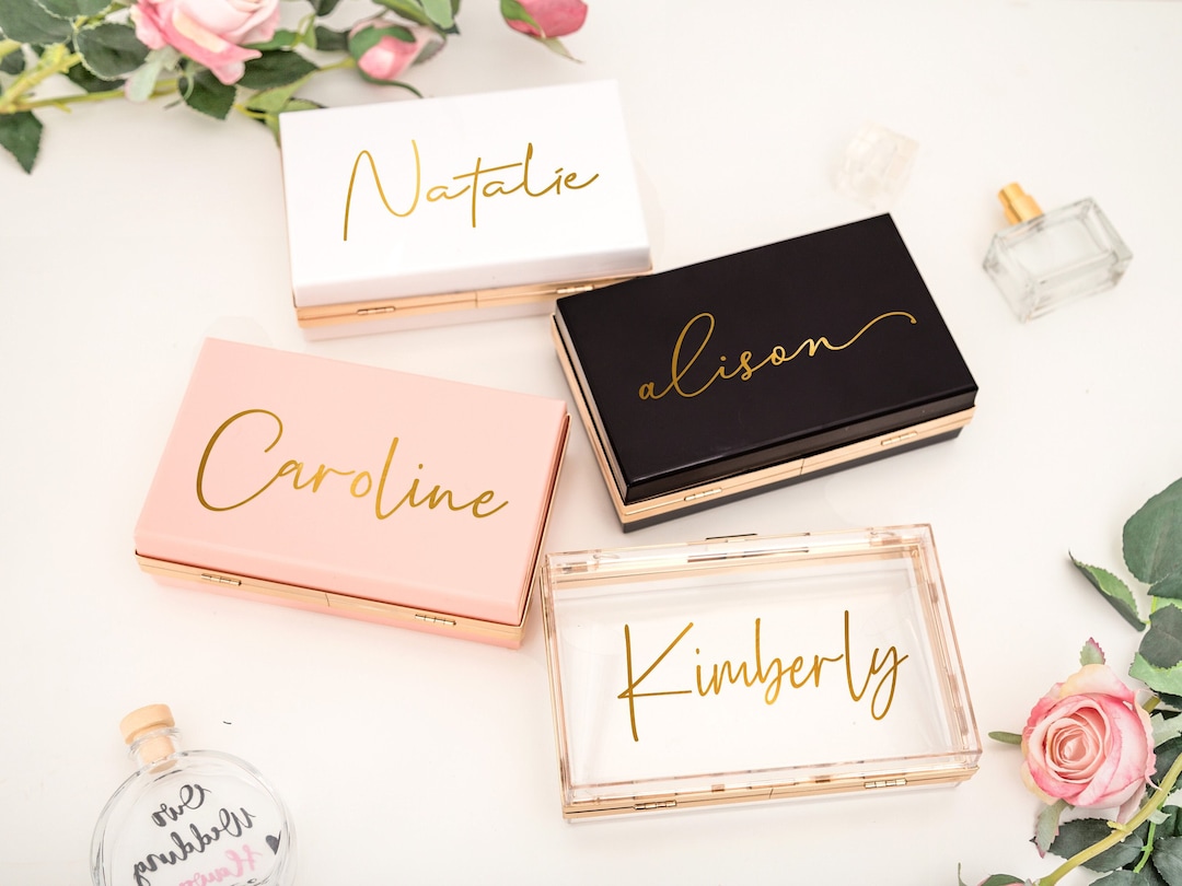 Personalized Acrylic Clutch Purse Bridesmaid Clutch Bag Bridesmaid ...