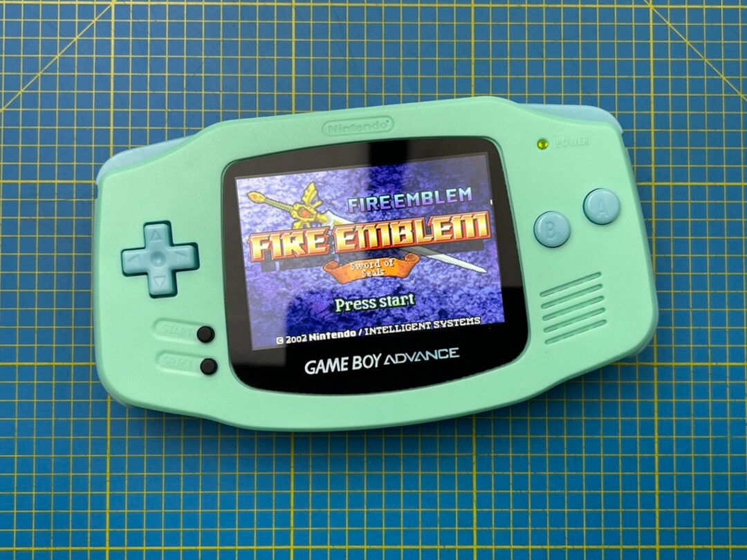 Gameboy Advance GBA Teal Blue and Light Blue Backlight IPS V2 Screen - Etsy