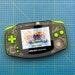 Gameboy Advance GBA Clear Black and Green Backlight IPS V2 Screen - Etsy