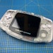Gameboy Advance GBA Crystal Clear Shell With White Buttons Backlight ...