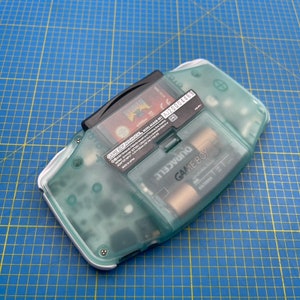 Gameboy Advance GBA Transparent Turquoise glow in Dark and White ...