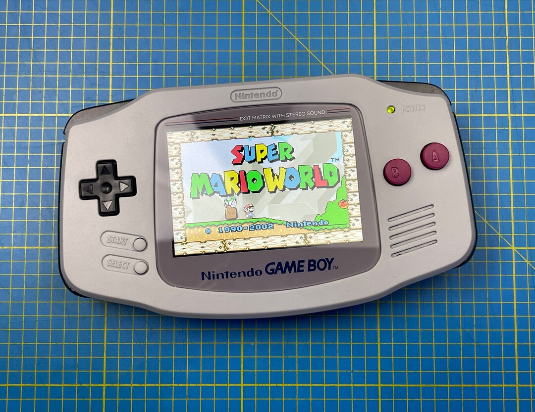 Gameboy Advance GBA DMG Themed Backlight IPS V2 Screen - Etsy