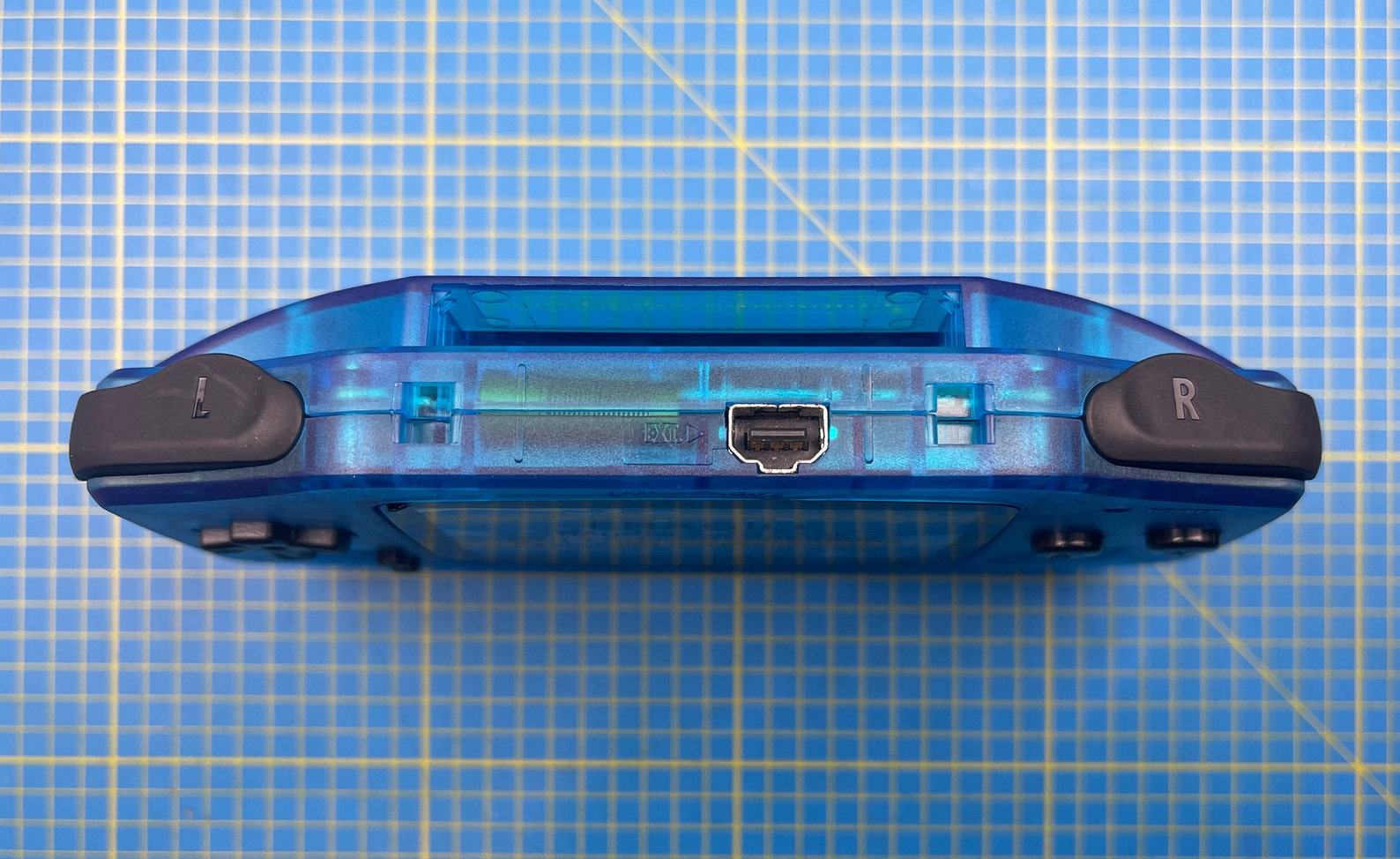 Gameboy Advance GBA Blue and Black Buttons Backlight IPS V2 Screen - Etsy