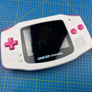 Gameboy Advance GBA White and Pink Backlight IPS V2 Screen - Etsy UK