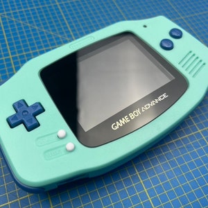 Gameboy Advance GBA Teal Blue and Blue Backlight IPS V2 Screen - Etsy