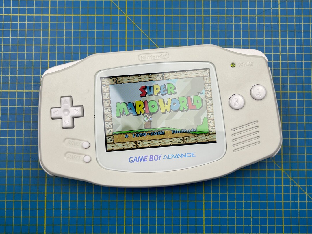 Gameboy Advance GBA White Backlight IPS V2 Screen - Etsy