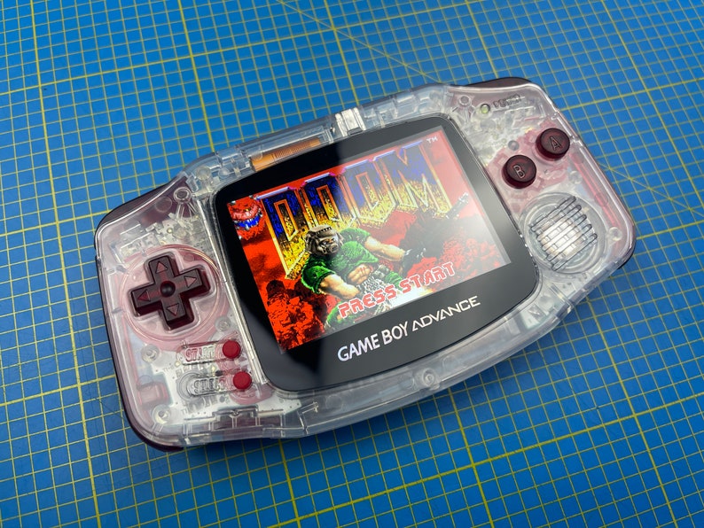 Gameboy Advance GBA Crystal Clear Shell With Transparent - Etsy