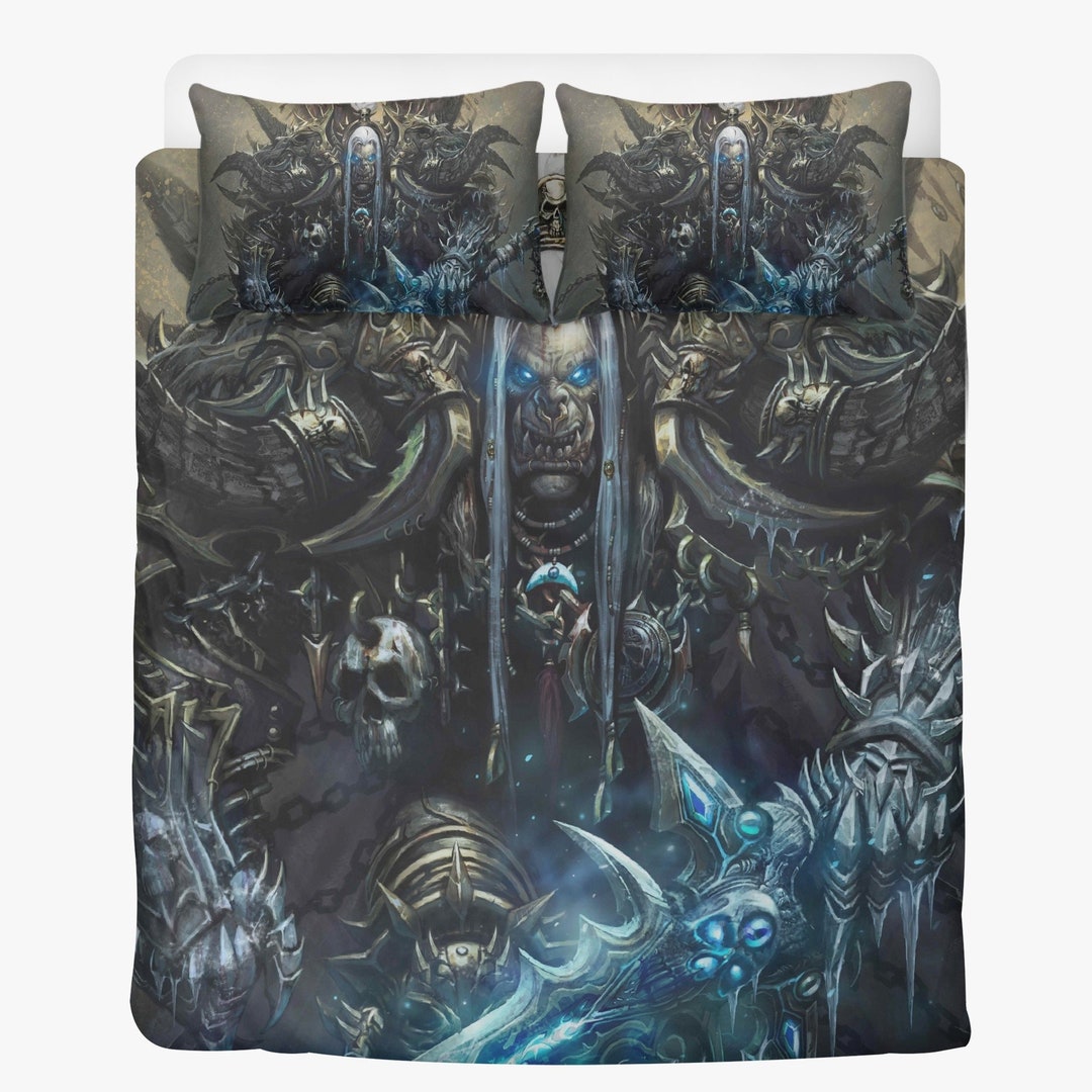 World of Warcraft Duvet Wow Ner'zhul Bedding Set Twin - Etsy