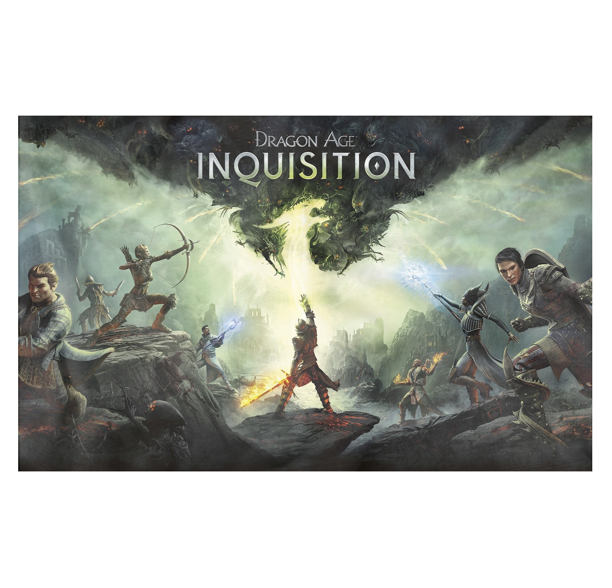 Dragon Age Inquisition Box Art Wallpaper