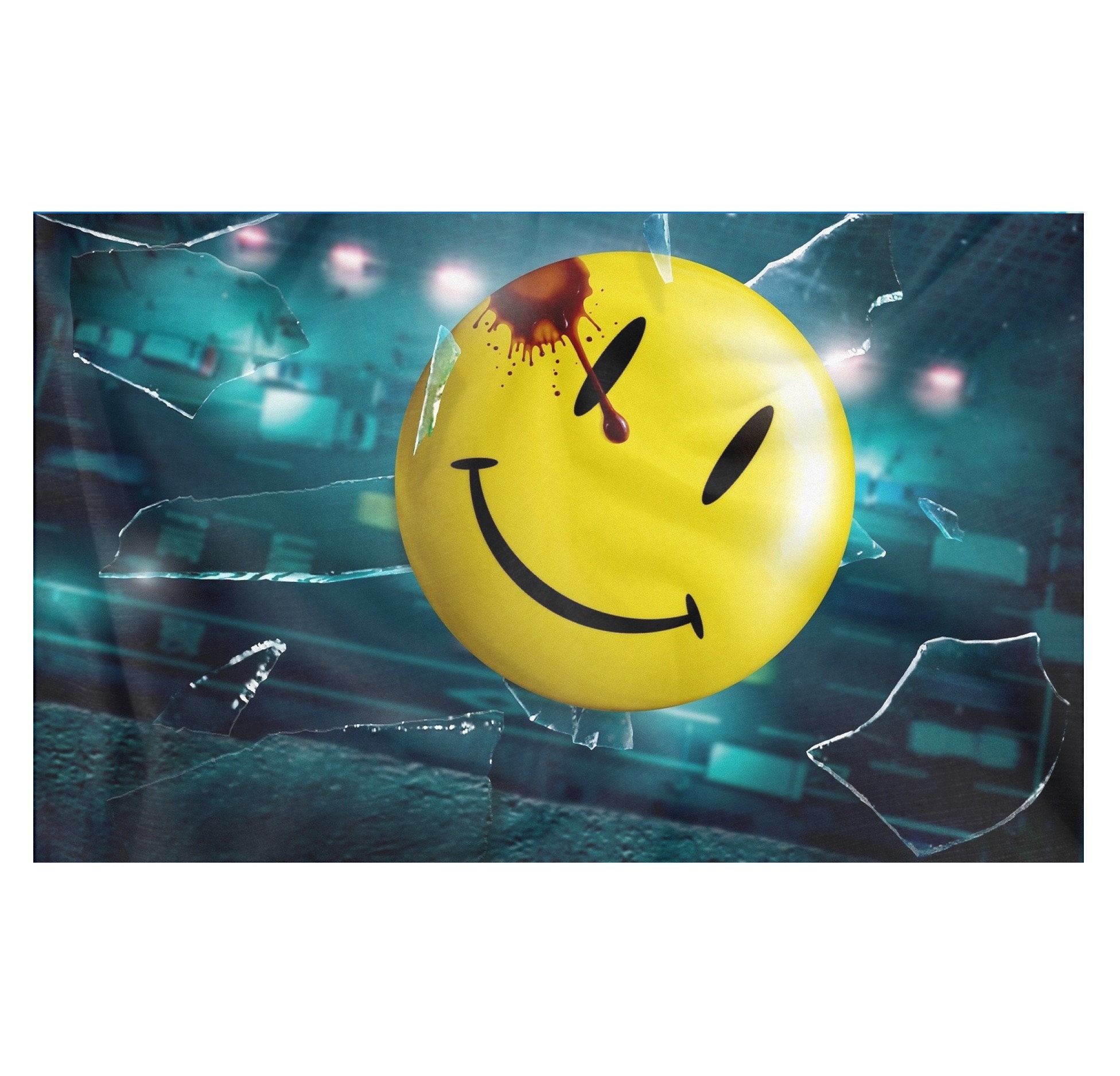Watchmen Wallpaper Smiley