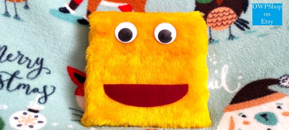 Emoji Board: Big Smile With Moving Eyes Handmade Unique - Etsy