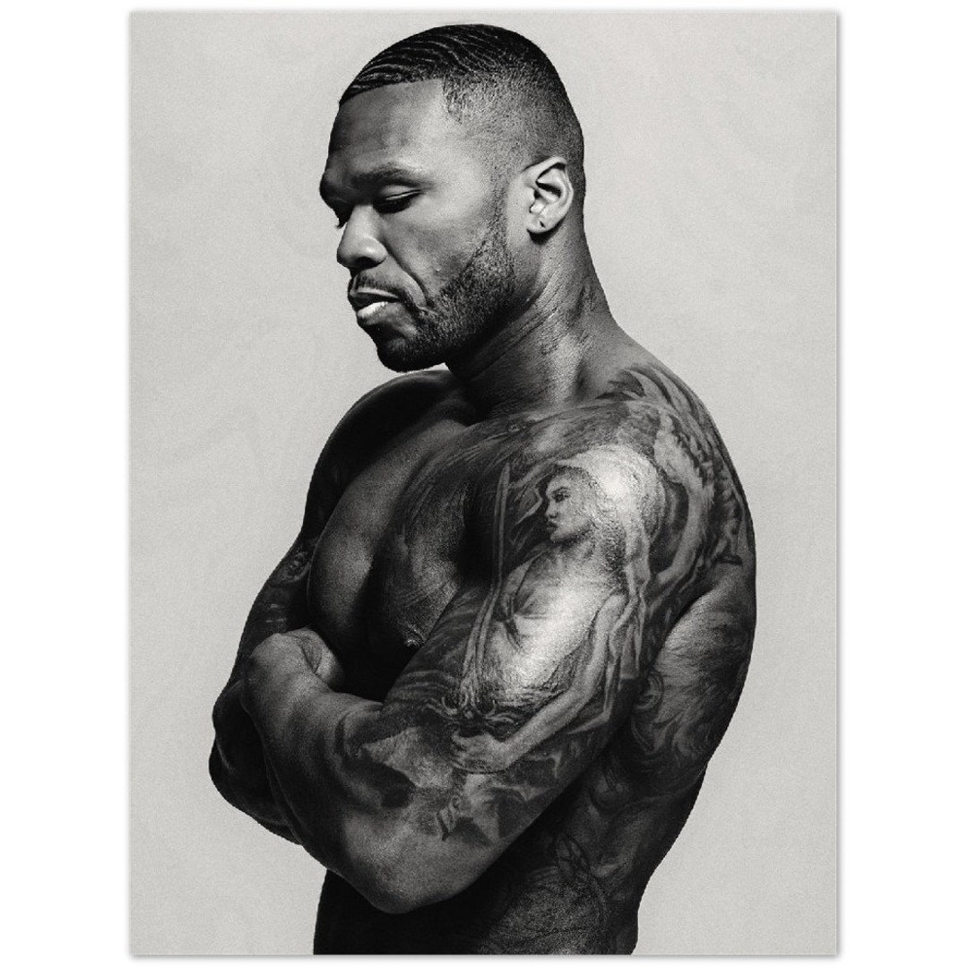 50 Cent Tattoos Before And After