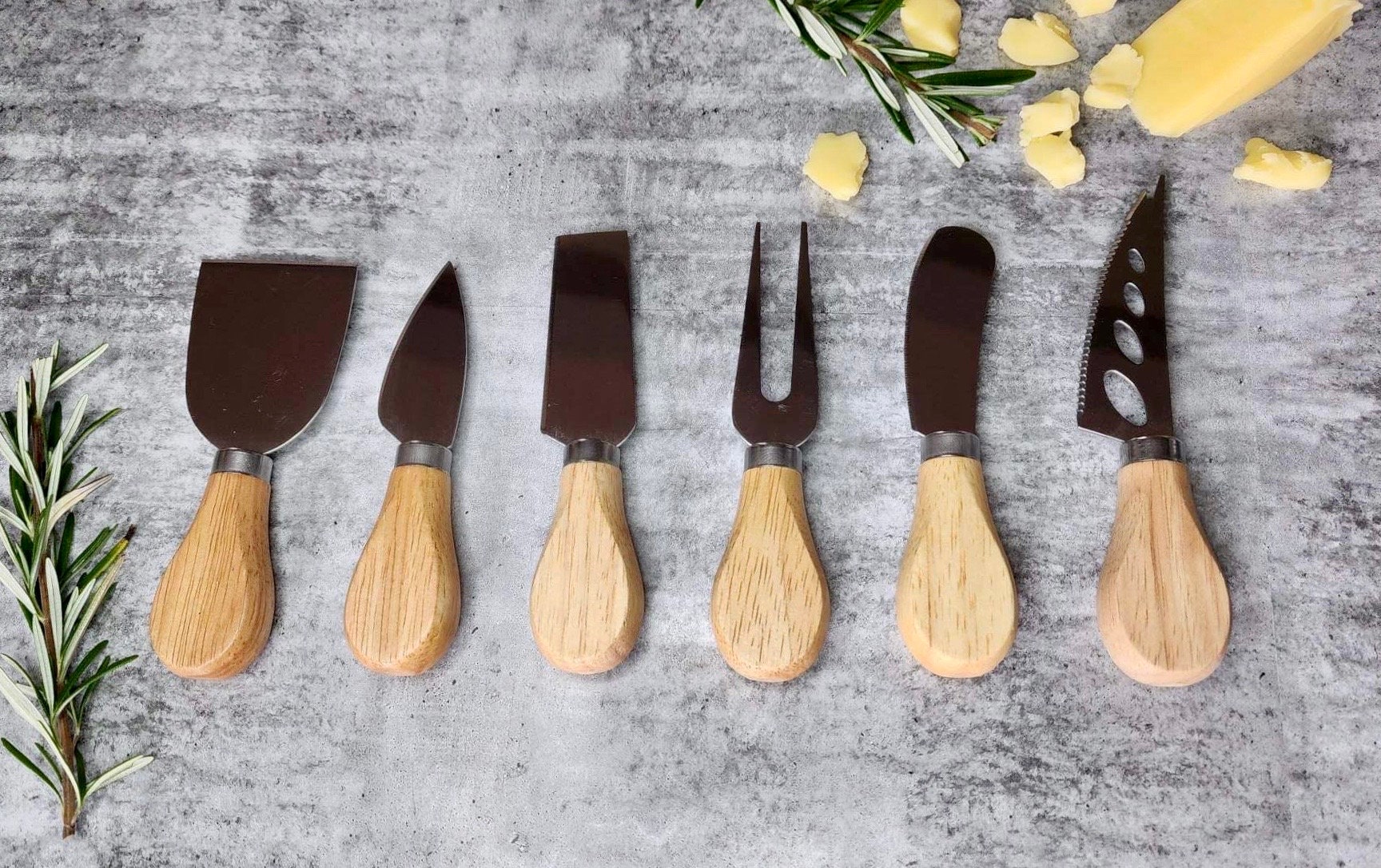 Set of 6 Charcuterie Cheese Knives Cheese Knife Set With - Etsy