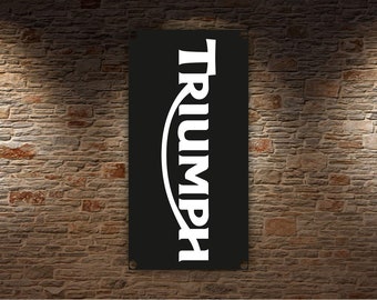 Triumph Garage Banner - Etsy