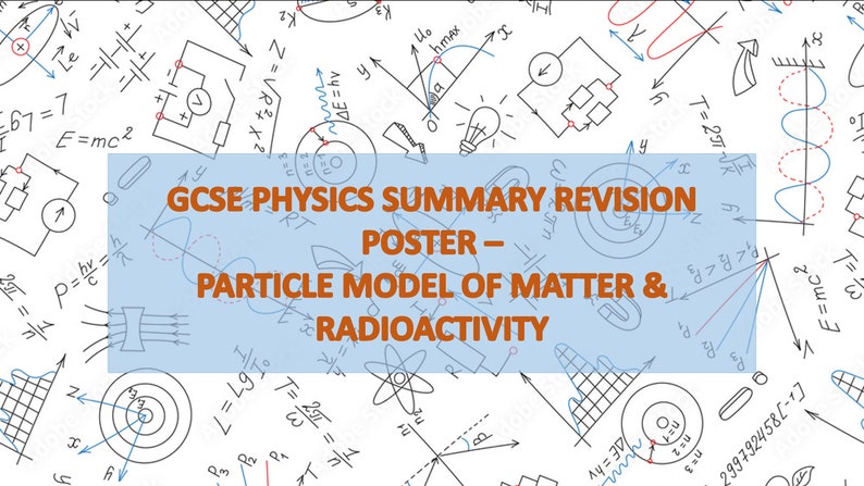 GCSE Physics Radioactivity Summary Notes - Etsy