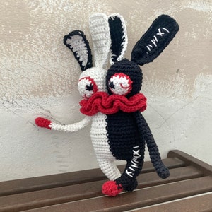 Two-headed Zombie Bunny, Crochet Halloween Toy, Scary Doll - Etsy