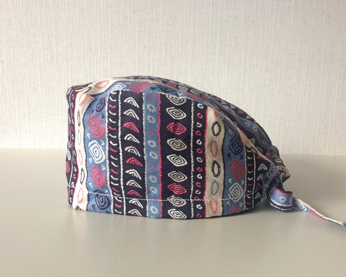 SCRUB HAT Pattern PDF, Surgical Cap With Ties, Instant Download, Step ...